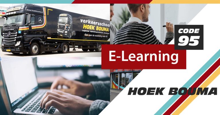 Code 95 e-learning bij Verkeersschool Hoek Bouma